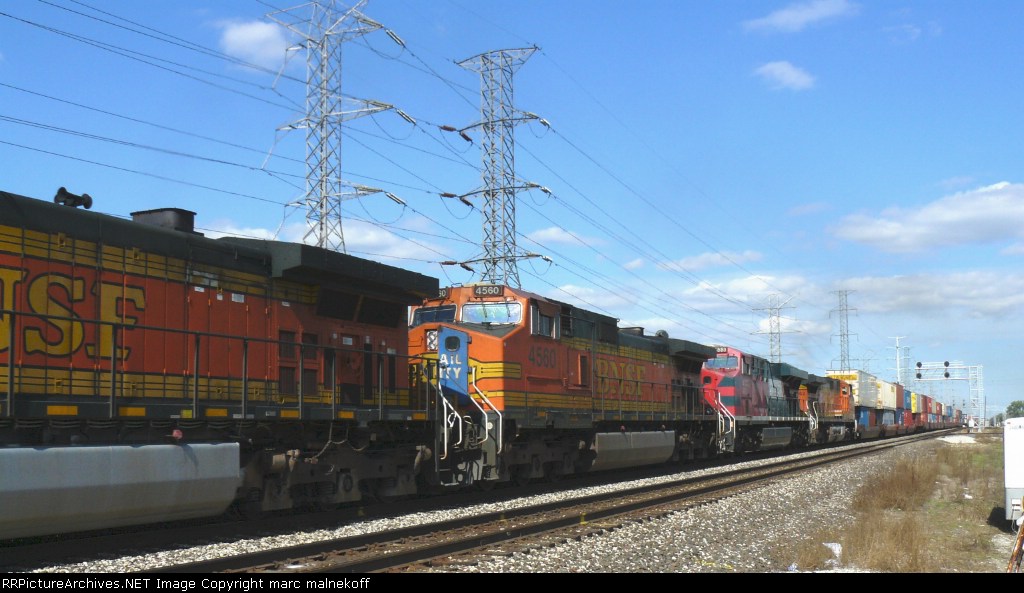BNSF 4560-Conrail Quality?!